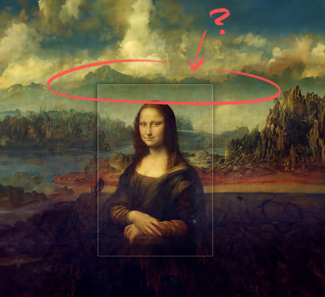 Mona Lisa Original Painting Ufo