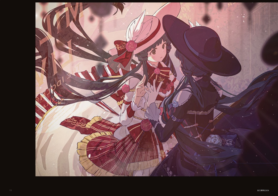 「ISF麗花帽子新刊の通販です! よろしくお願いします! 」|Qs11_ISF10 C-38(＊´v`＊)ノ ＜ *ﾟのイラスト