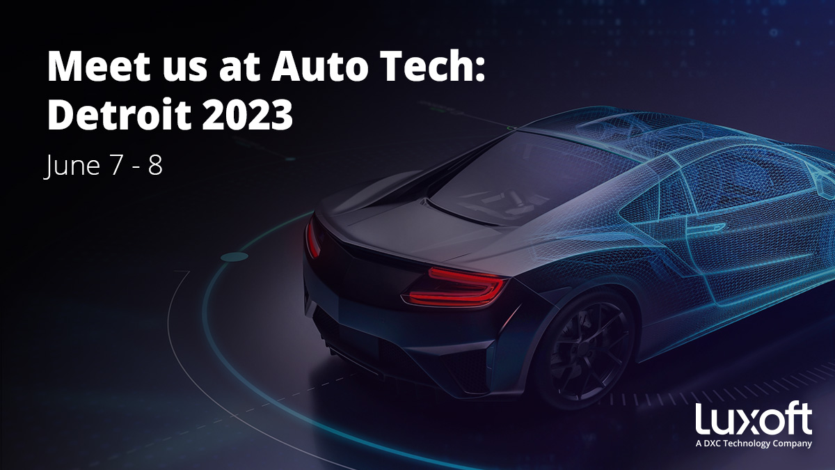 Luxoft on Twitter: "We’ll be attending Auto Tech: Detroit on June 7-8 ...
