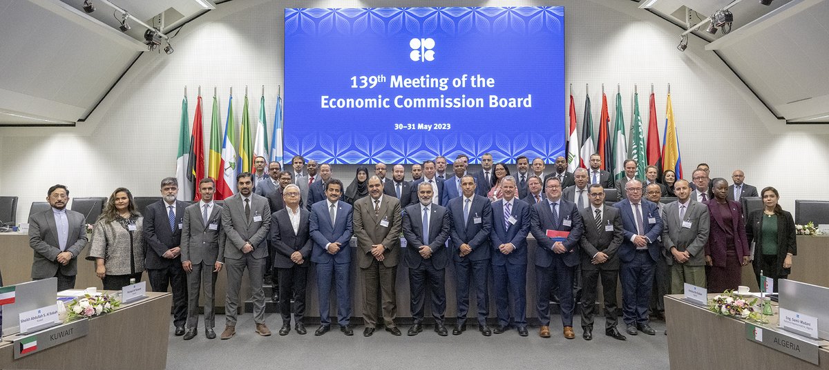 OPEC on Twitter: "Addressing the 139th ECB Meeting, OPEC SG HE #HaithamAlGhais underscored the ...