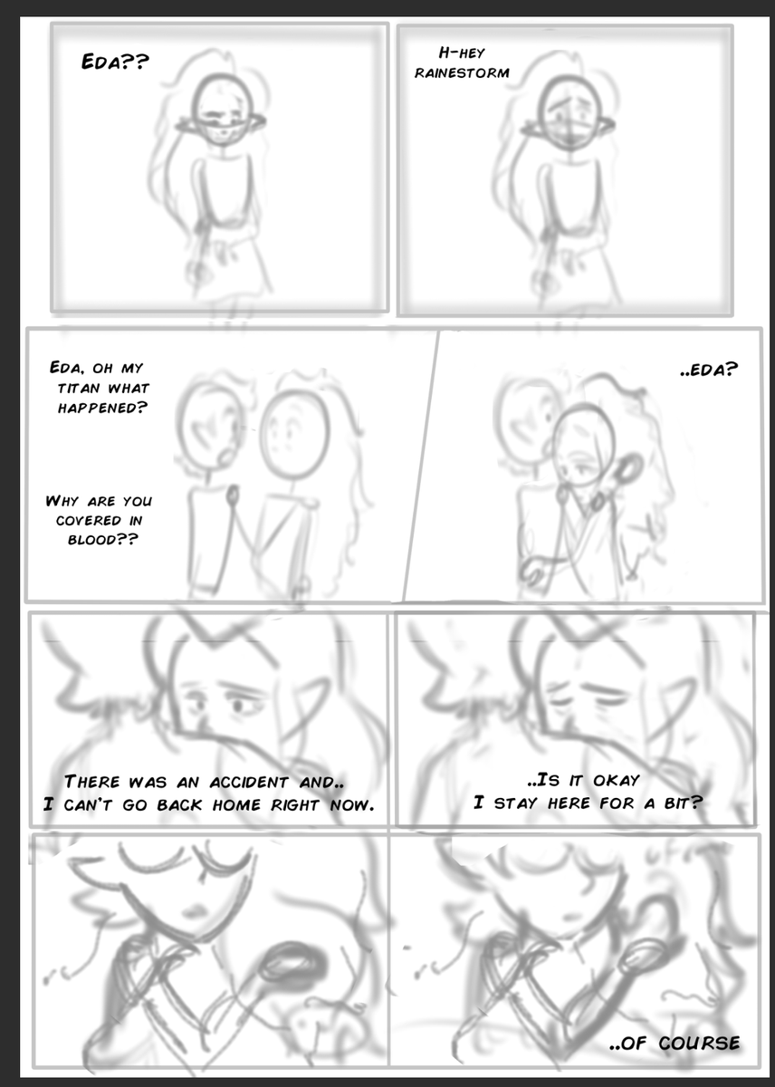 sweetmaria56 💖💜💙 on Twitter: "Will finish this Raeda comic one day I swear😤 (Just need to finish ...