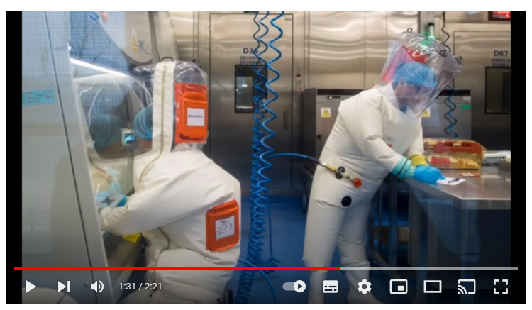 Tommy Cleary on Twitter: "Mice/Animal experiments & BSL4 Honeywell suits do not mix well...mice ...