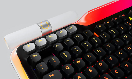 Hardware Info on Twitter: "[Computex] Hyte Keeb TKL toetsenbord omringt je met RGB-verlichting ...