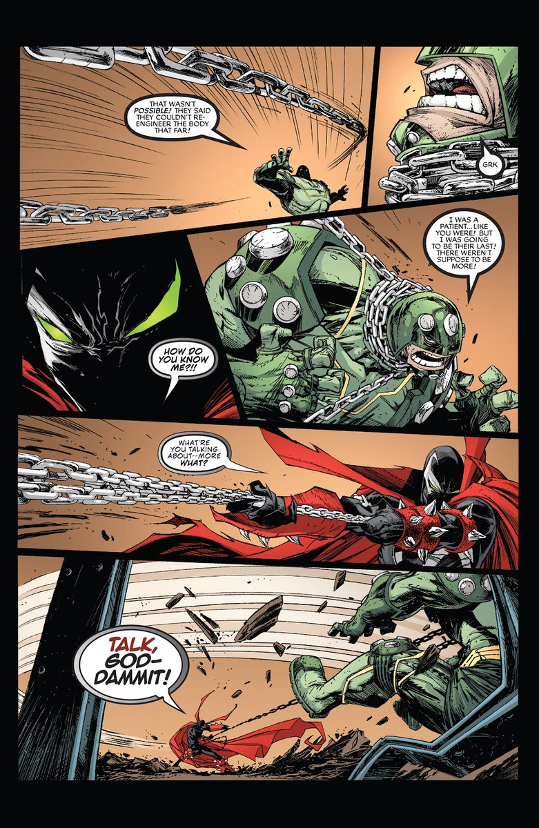 Daily Spawn Archive on Twitter: ""HOW DO YOU KNOW ME?!!" From Spawn #198. Art by @kharyrandolph ...