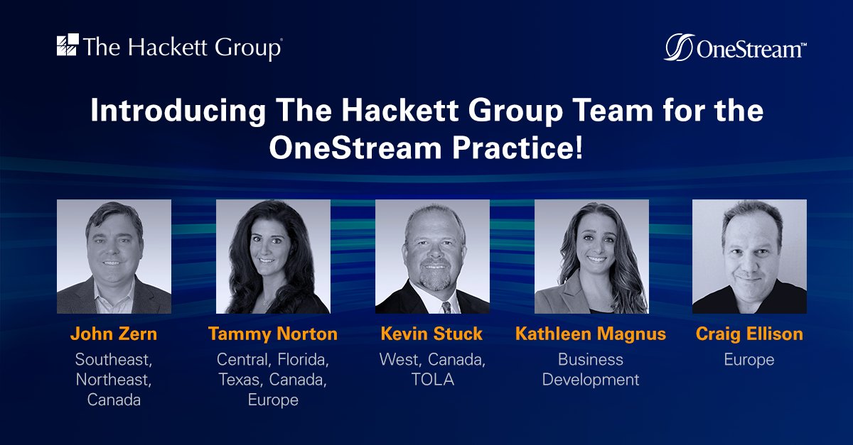 The Hackett Group on Twitter: "We are excited to showcase our exceptional sales team for our ...