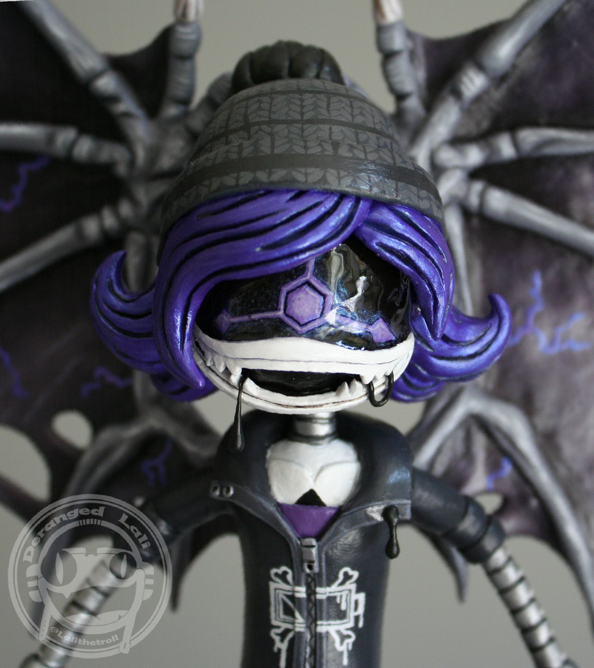 Deranged Lali (COMMISSIONS OPEN) on Twitter: "“Bite me!” I sculpted Uzi from the animated series ...