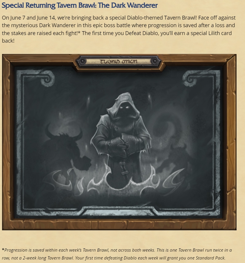 Hearthstone Tavern Brawl Card Back Clipart