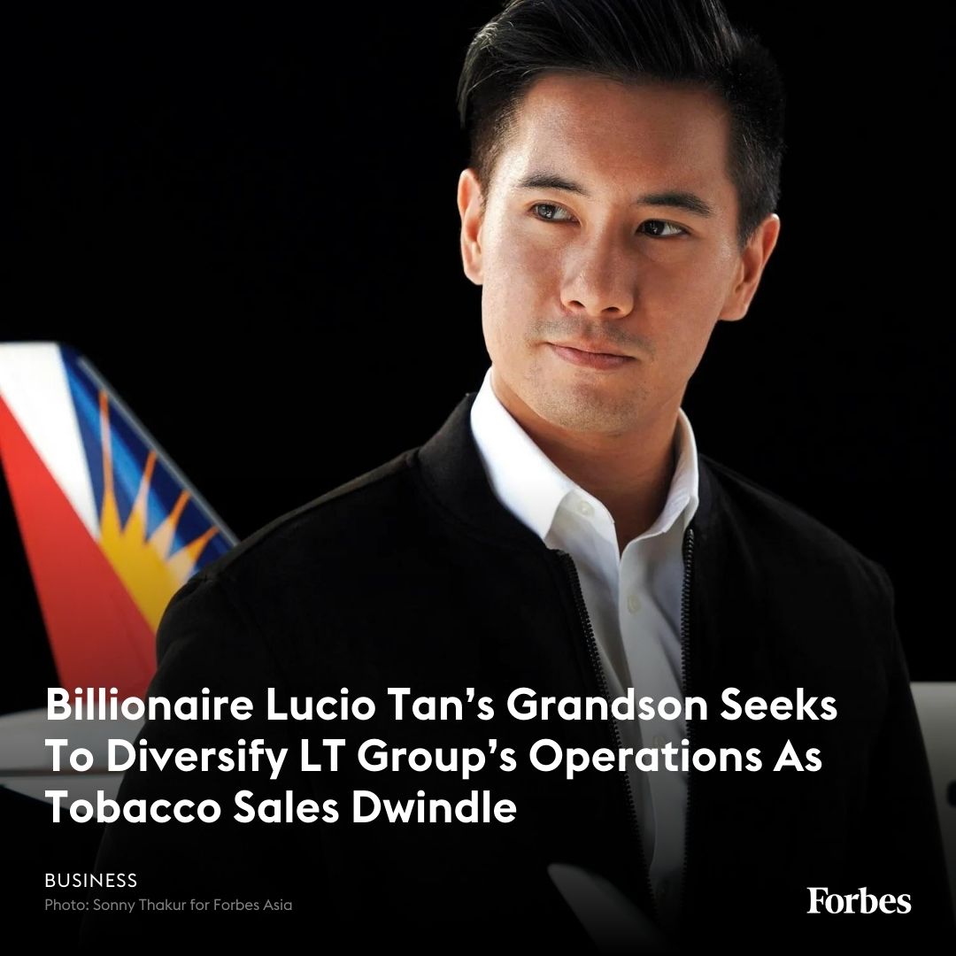 Forbes on Twitter: "Lucio Tan III, grandson of Philippine billionaire Lucio Tan, steps up to ...