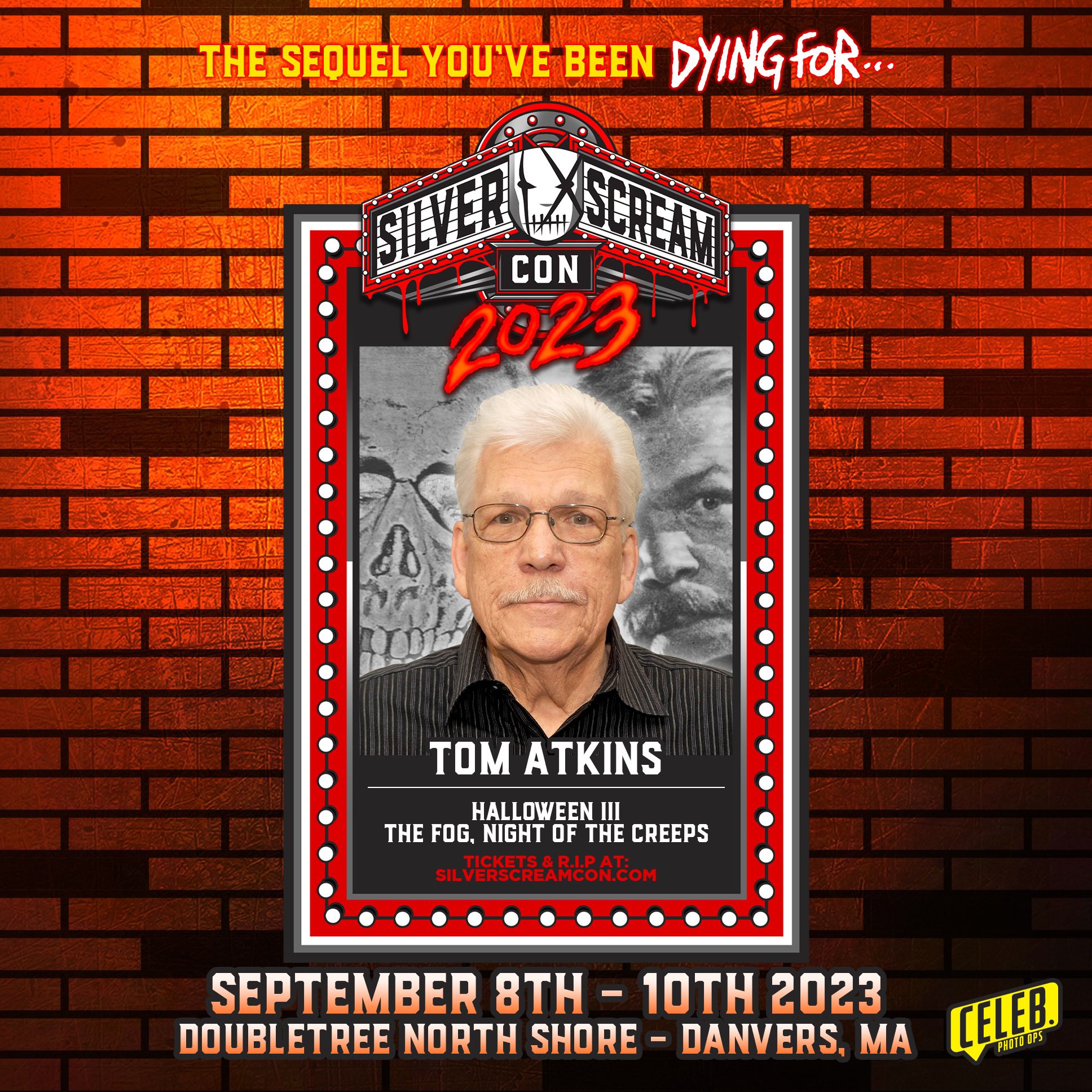 Silver Scream Con on Twitter: "TOM ATKINS work with Shane Black, John Carpenter, Stephen King ...