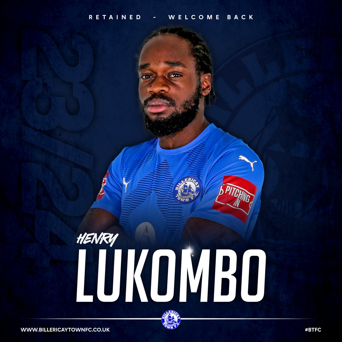 NickyHayesPhotos on Twitter: "RT @BTFC: HENRY LUKOMBO NEW 1 YEAR CONTRACT Great news that Henry ...