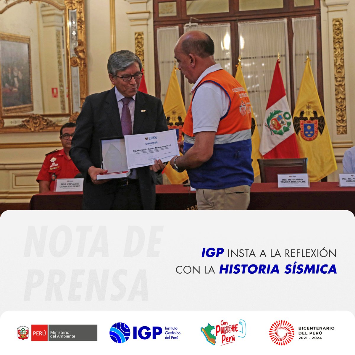 Instituto Geofísico Del Perú On Twitter En El Marco Del Simposio Por
