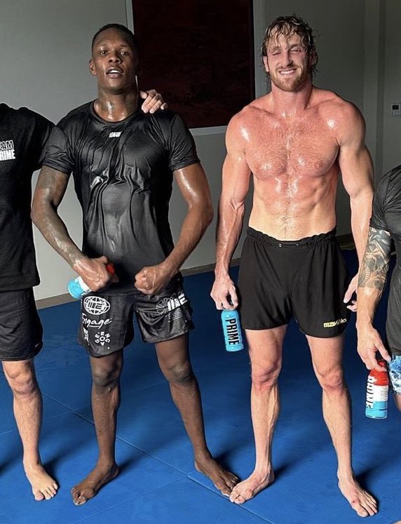 ape on Twitter: "A 6’4 200+ pound MW next to Logan Paul. But they wanna keep letting these Paul ...