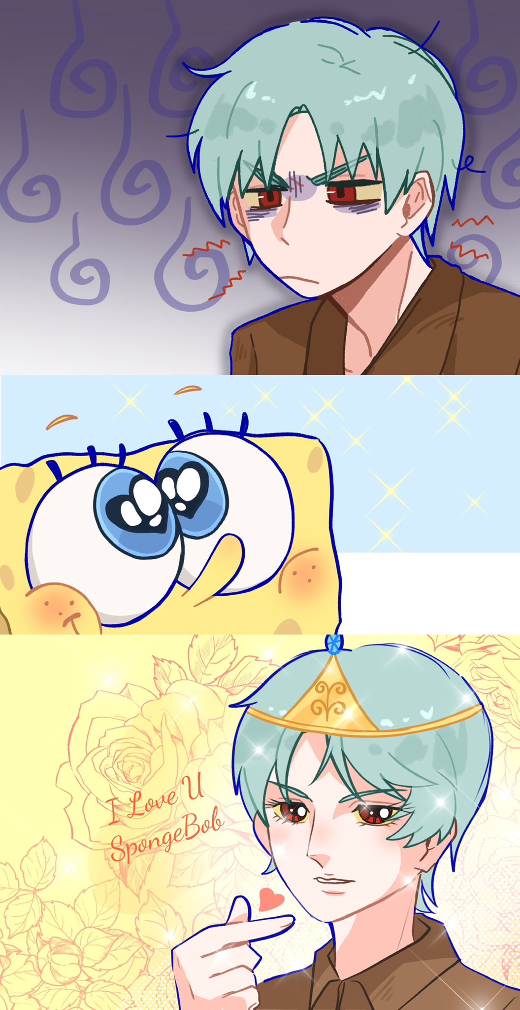 Spongebob Heart Eyes