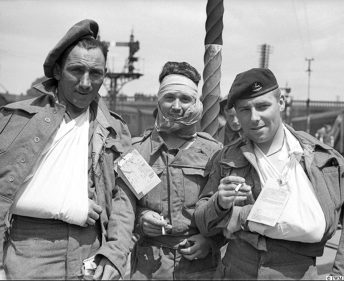 RG Poulussen on Twitter: "#OTD in 1944. D-Day + 1. The wounded. #WW2 #HISTORY"