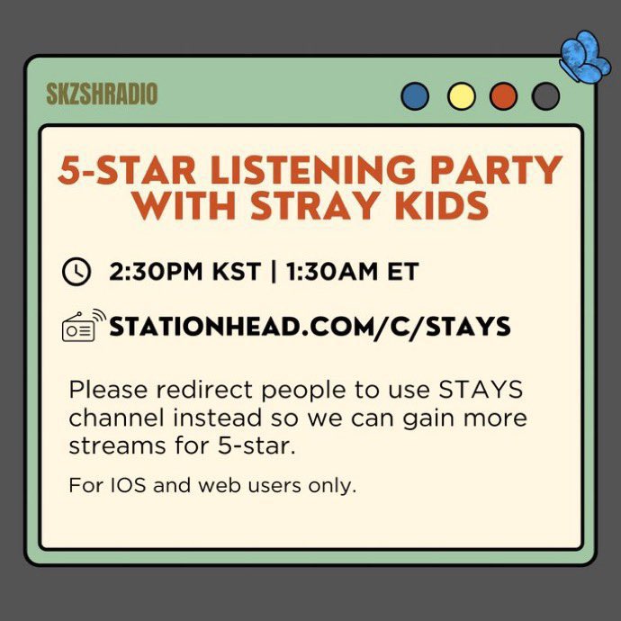 Stray Kids on Twitter: "Stray Kids(스트레이 키즈) 5-STAR Listening Party #2💫 ...