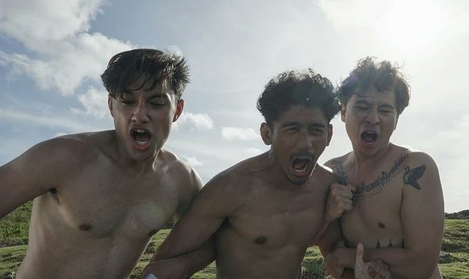 MRVVIP on Twitter: "Michael James, Daffa Wardhana, and Jerome Kurnia shirtless from 'YOLO ...