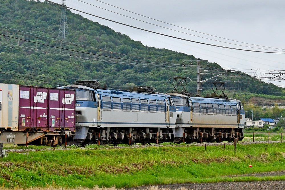 夢写観 on Twitter: "2023/05/30 2077レ EF66-126+ﾑﾄﾞEF66-129 #撮り鉄爺さん"