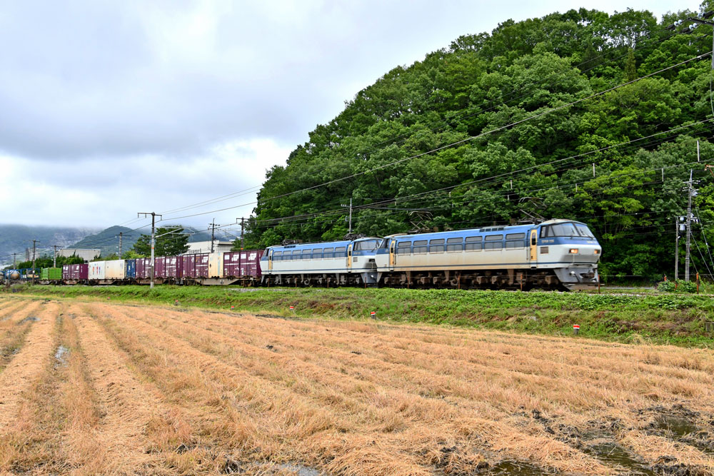 夢写観 on Twitter: "2023/05/30 2077レ EF66-126+ﾑﾄﾞEF66-129 #撮り鉄爺さん"