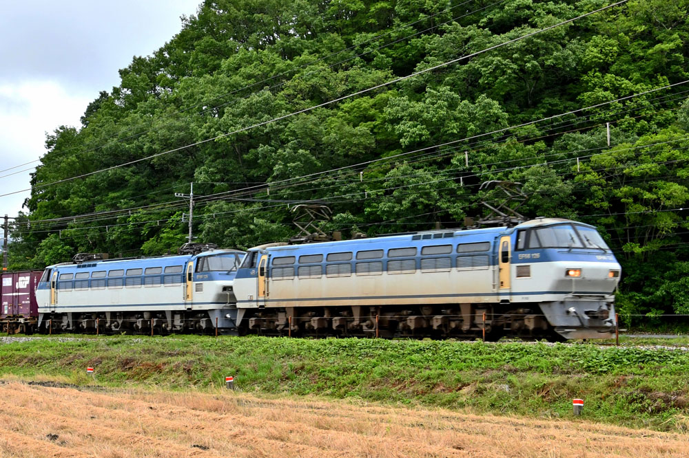 夢写観 on Twitter: "2023/05/30 2077レ EF66-126+ﾑﾄﾞEF66-129 #撮り鉄爺さん"