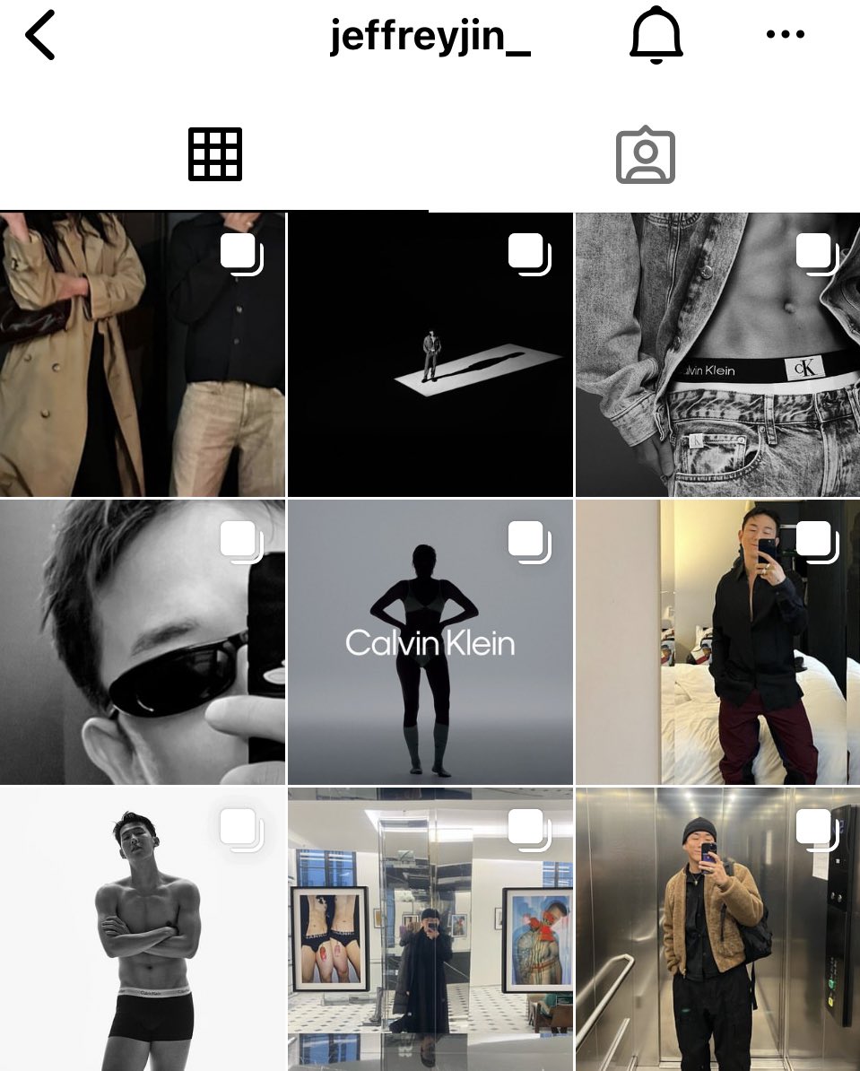 TAE GUIDE on Twitter: "Earlier in 2022 Visual and Art director of Calvin Klein, Jeffrey Jin had ...