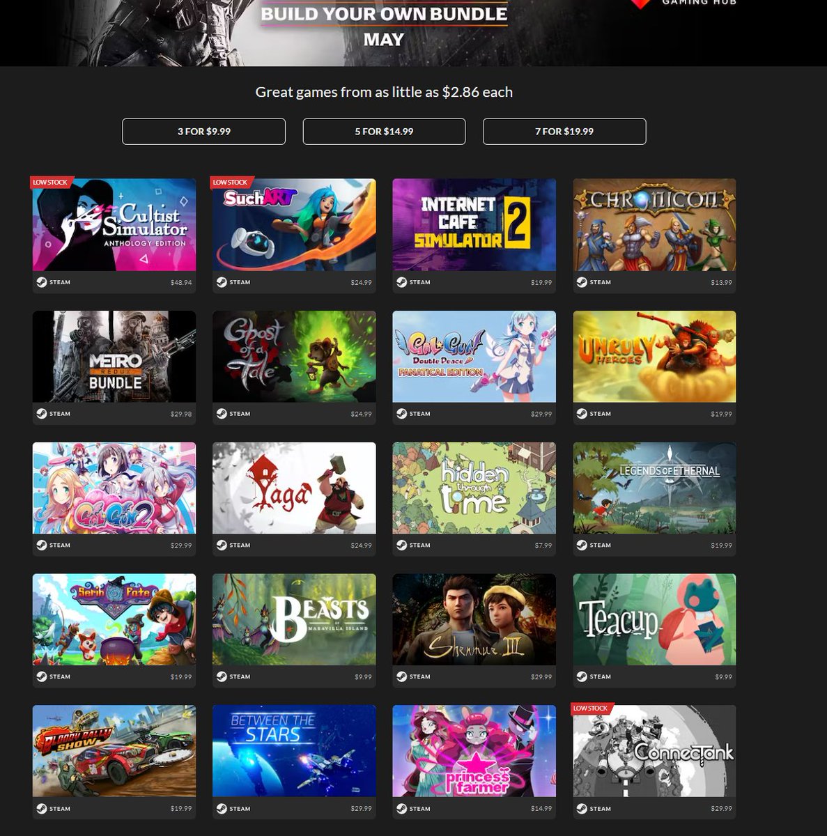 Wario64 on Twitter: "Gaming bundles ending soon on Fanatical http://bit.ly/2Ivrltq #ad"