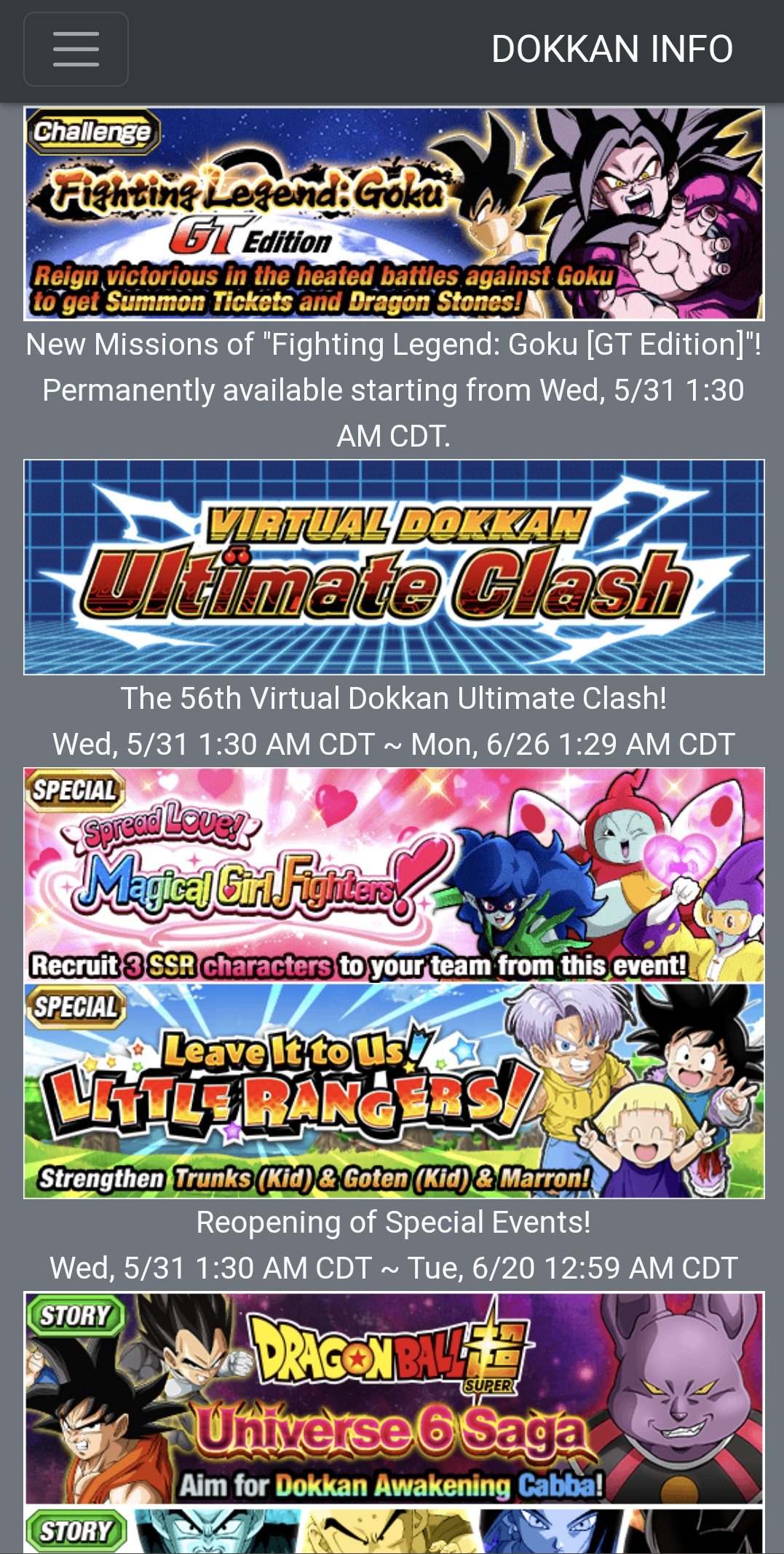 Dokkan Assets (DBZ Assets) #RIPGachaTalks on Twitter: "Full Global Super 17 Celebration Info ...