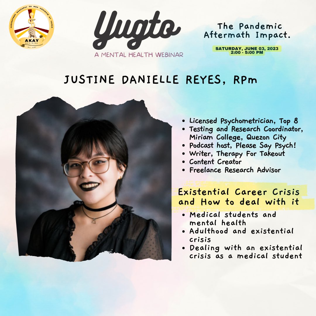 jusdani on Twitter: "RT @mvryy: Speaker #2 for YUGTO III: The Pandemic Aftermath Impact 🖤 She ...