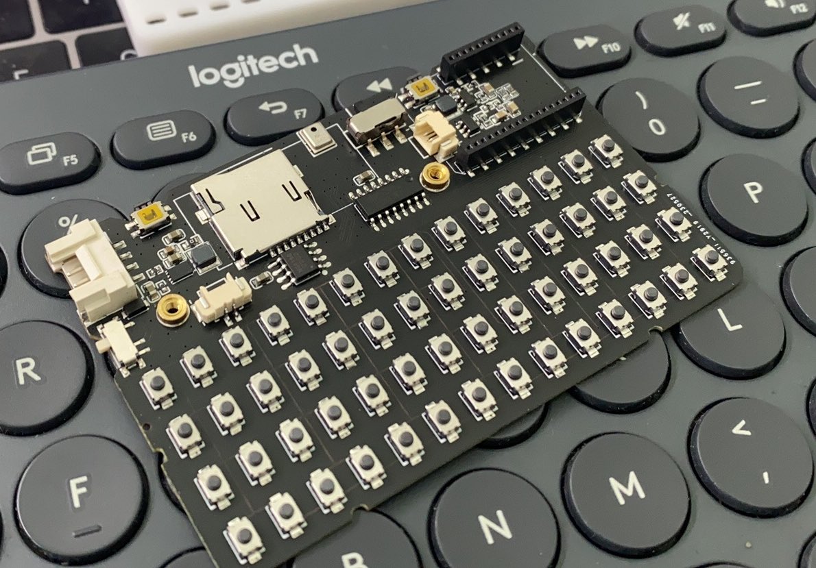 M5Stack on Twitter: "CardKB2 ing."