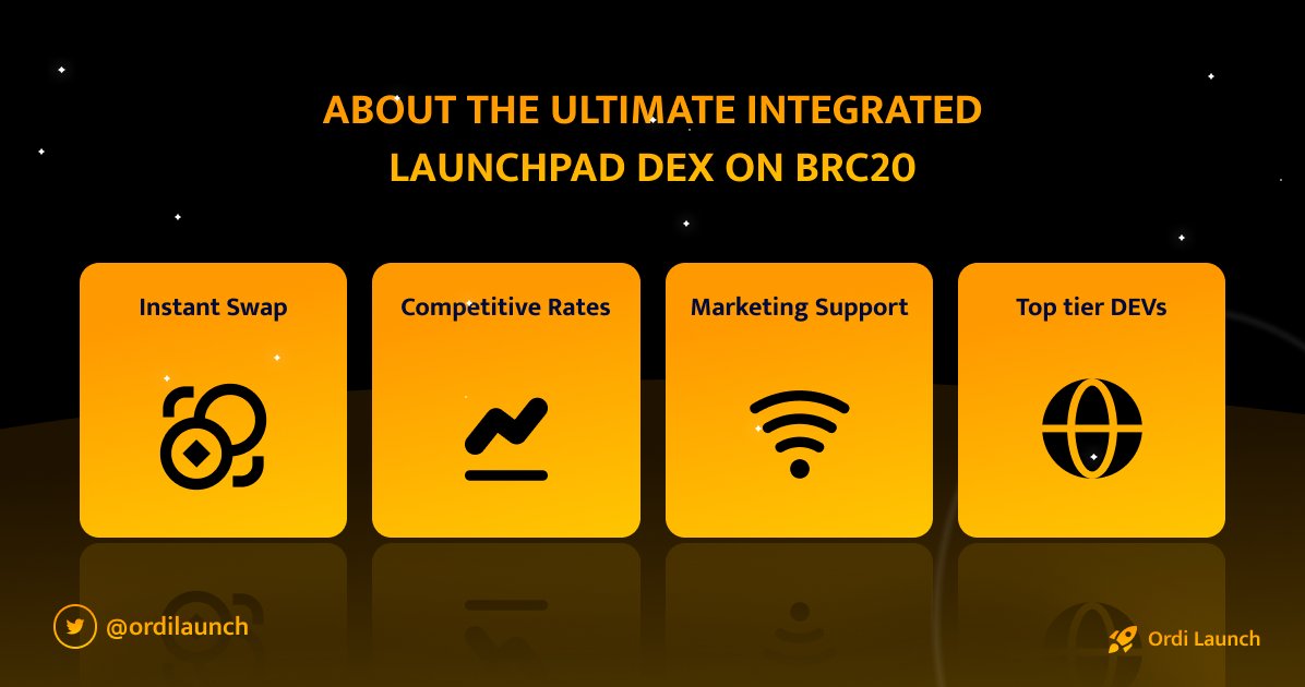 Ordi Launch | Launchpad on BRC20 🟧 on Twitter: "🚀 Introducing the ultimate launchpad integrated ...