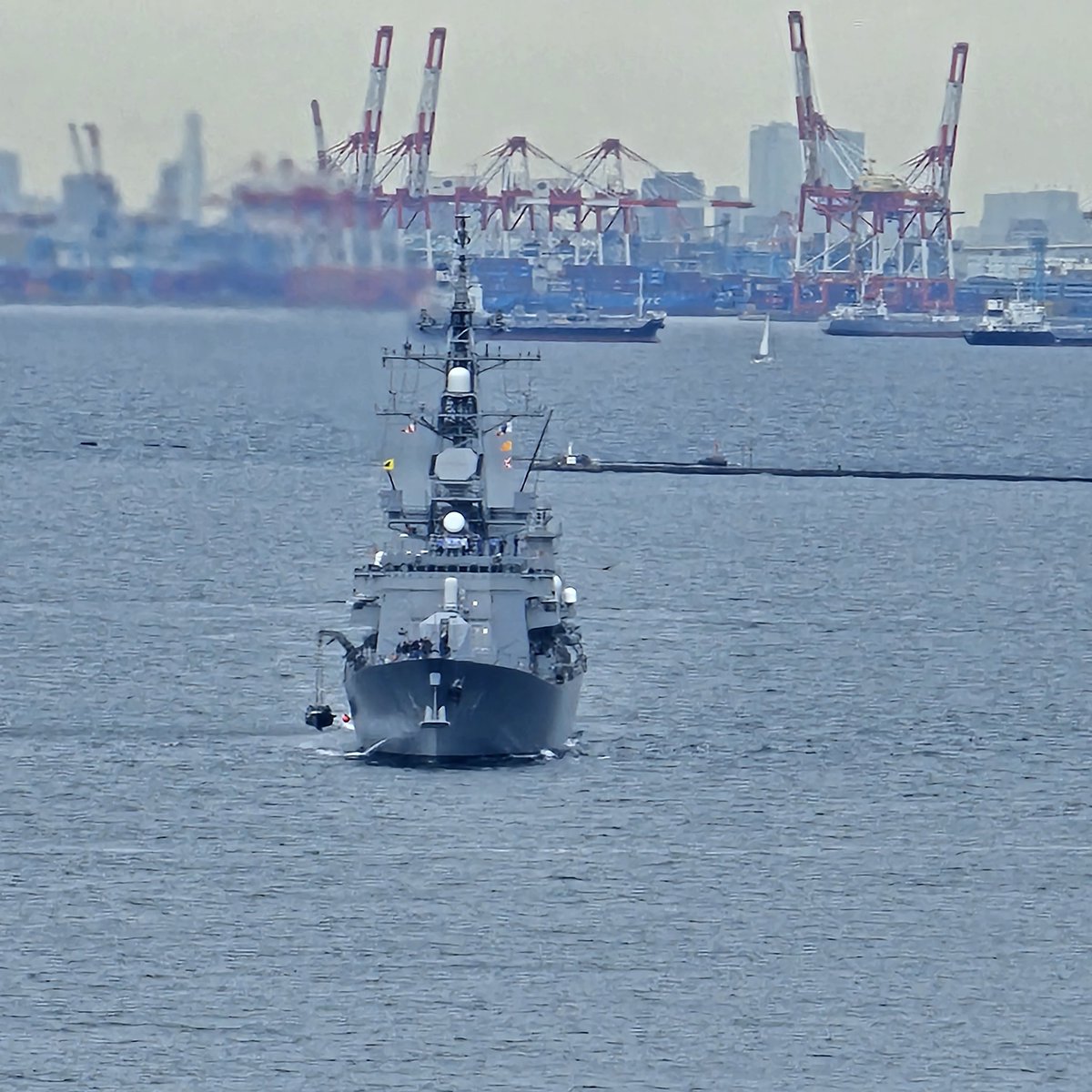 MICHIYA MURATA on Twitter: "護衛艦「すずなみ（JS Suzunami, DD-114）」、大湊からようこそ。☺"