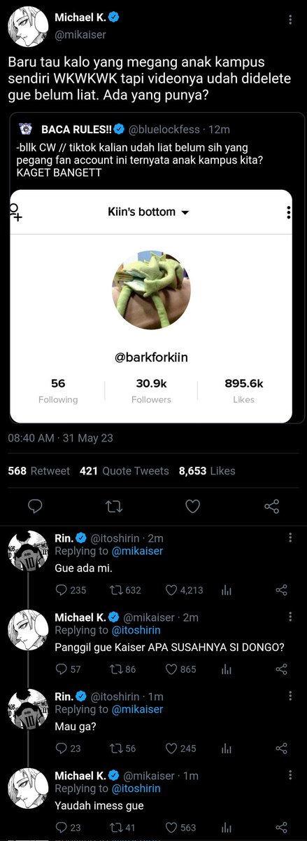 𝐊𝐡𝐞𝐬𝐲 on Twitter: "#rnis #rinsagi ft. #kiis #kaisagi blue lock short au - fan account khusus ...