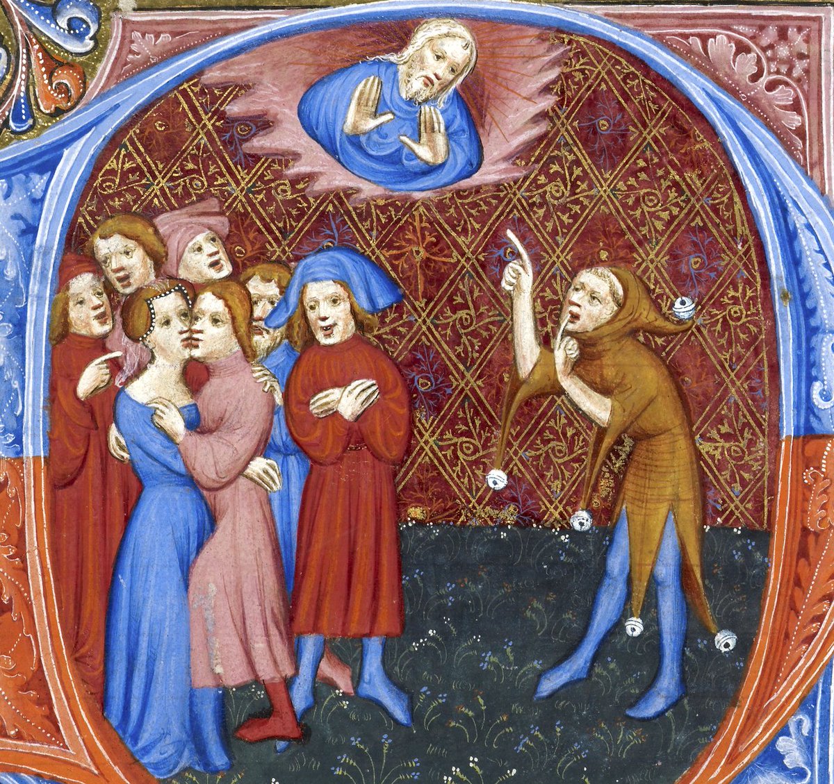 Weird Medieval Guys On Twitter Laughing At God England 15th Century
