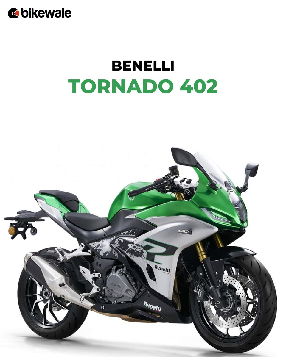 BikeWale on Twitter: "Benelli has taken the wraps off the new Tornado 402 in China. The fully ...