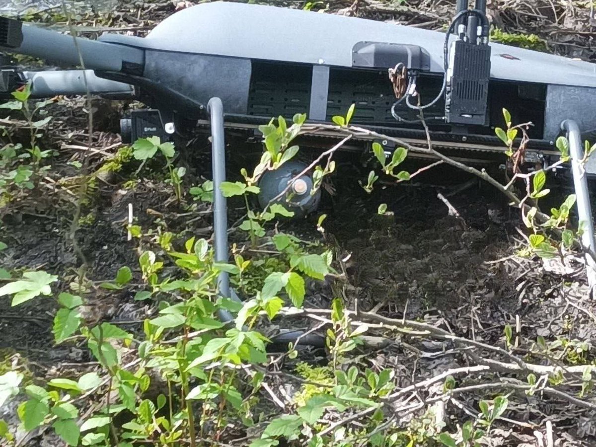 Clash Report on Twitter: "Crashed British-supplied Ukrainian Malloy Aeronautics T150 UAV."