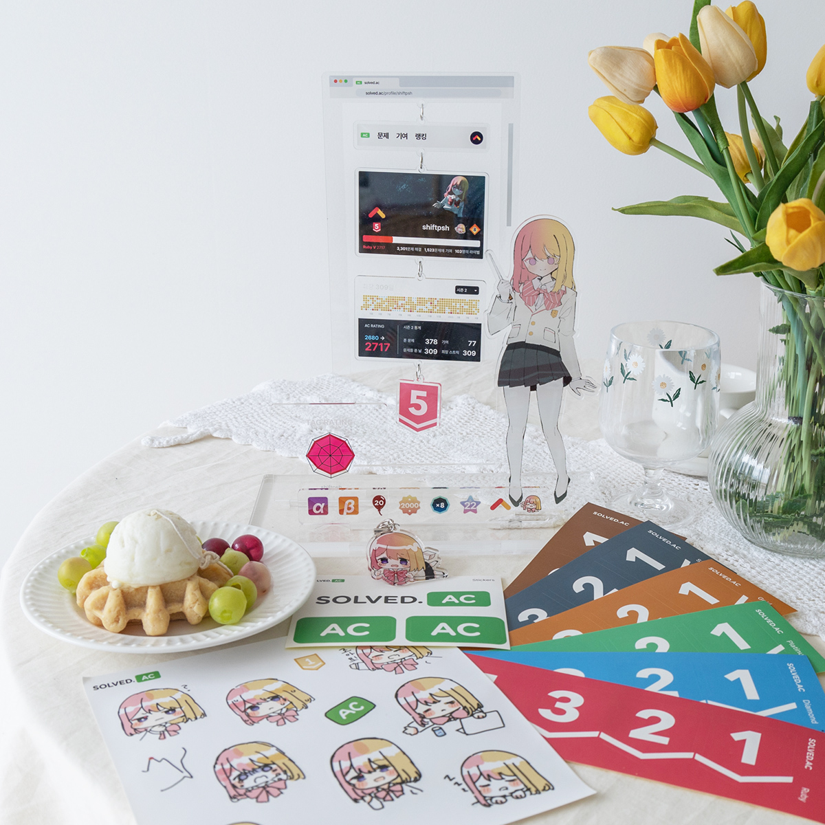 solved.ac on Twitter: "📦 시즌 2를 마무리하는 기간 한정 굿즈 샵 오픈! 굿즈 샵을 오픈했습니다! 오늘부터 6월 11일 오전 6시까지 굿즈를 주문할 수 ...