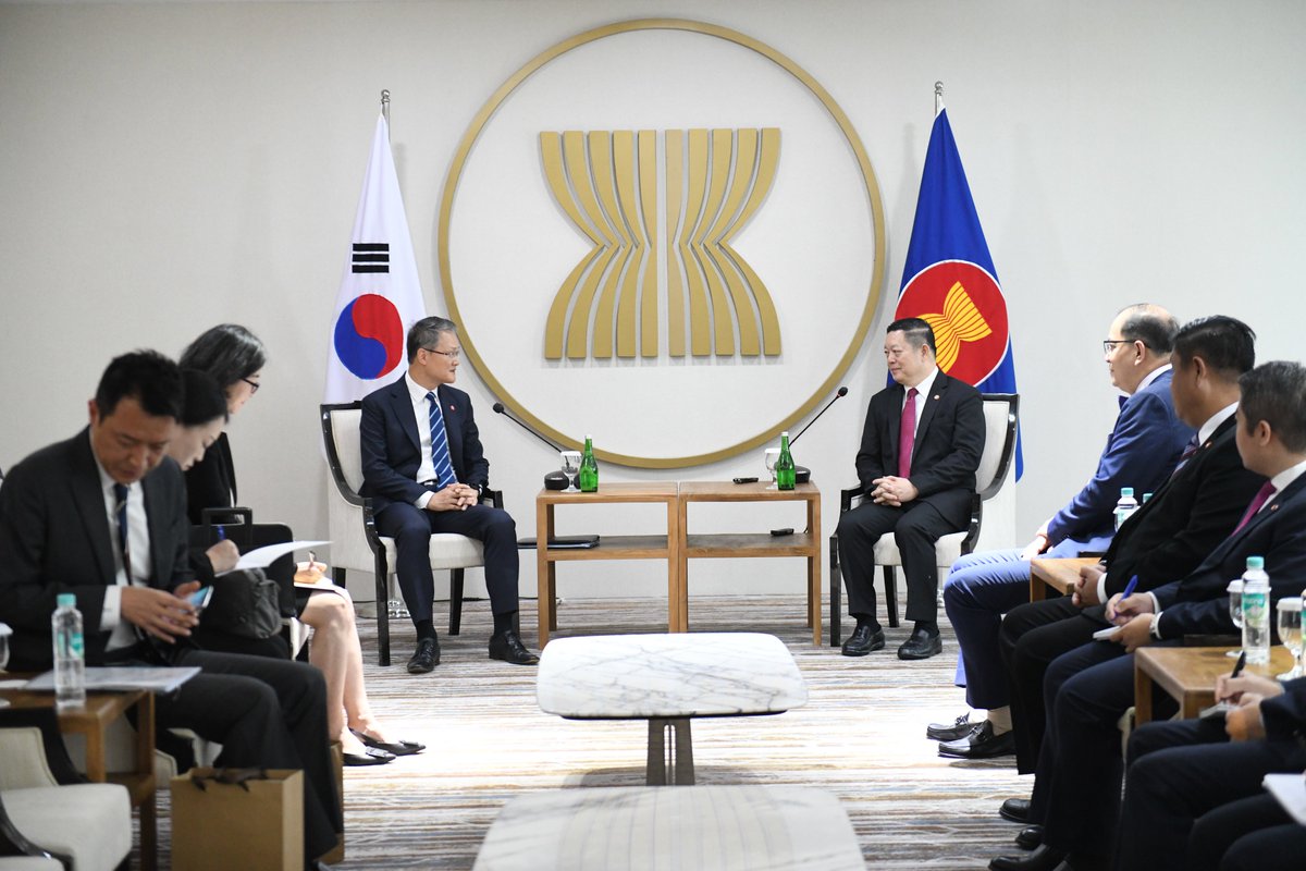 Asean On Twitter Newly Appointed Ambassador Of The Republic Of Korea