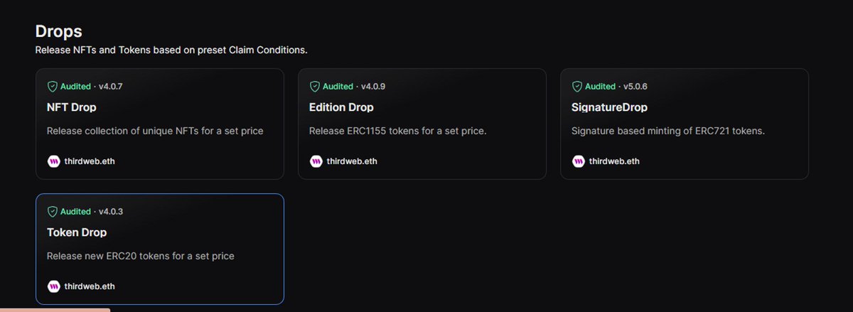 5 Phút Crypto on Twitter: "Nhiệm vụ 2: https://thirdweb.com/dashboard/contracts… Ae sẽ phải ...