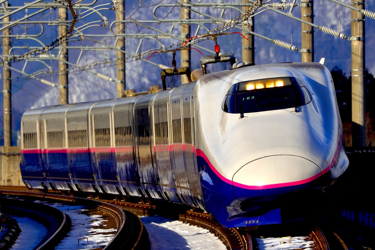 Series E446-26 on Twitter: "さようなら...E2系J63編成 J58.59と同じ東急製特徴の顔形状をもつ編成が旅たったみたいですね... このJ63編成は、ほかの ...