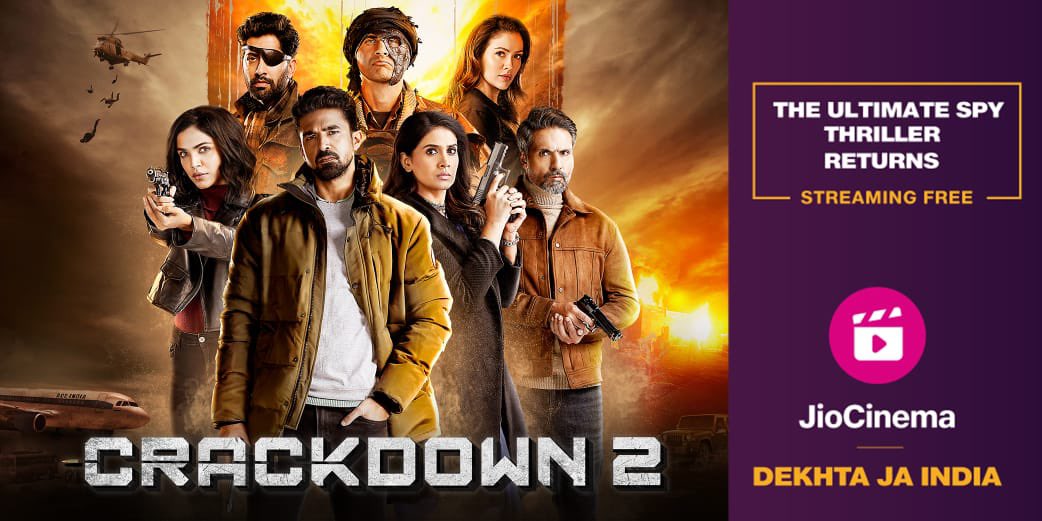 taran adarsh on Twitter: "The much-hyped action-thriller #Crackdown Season 2 is now streaming on ...
