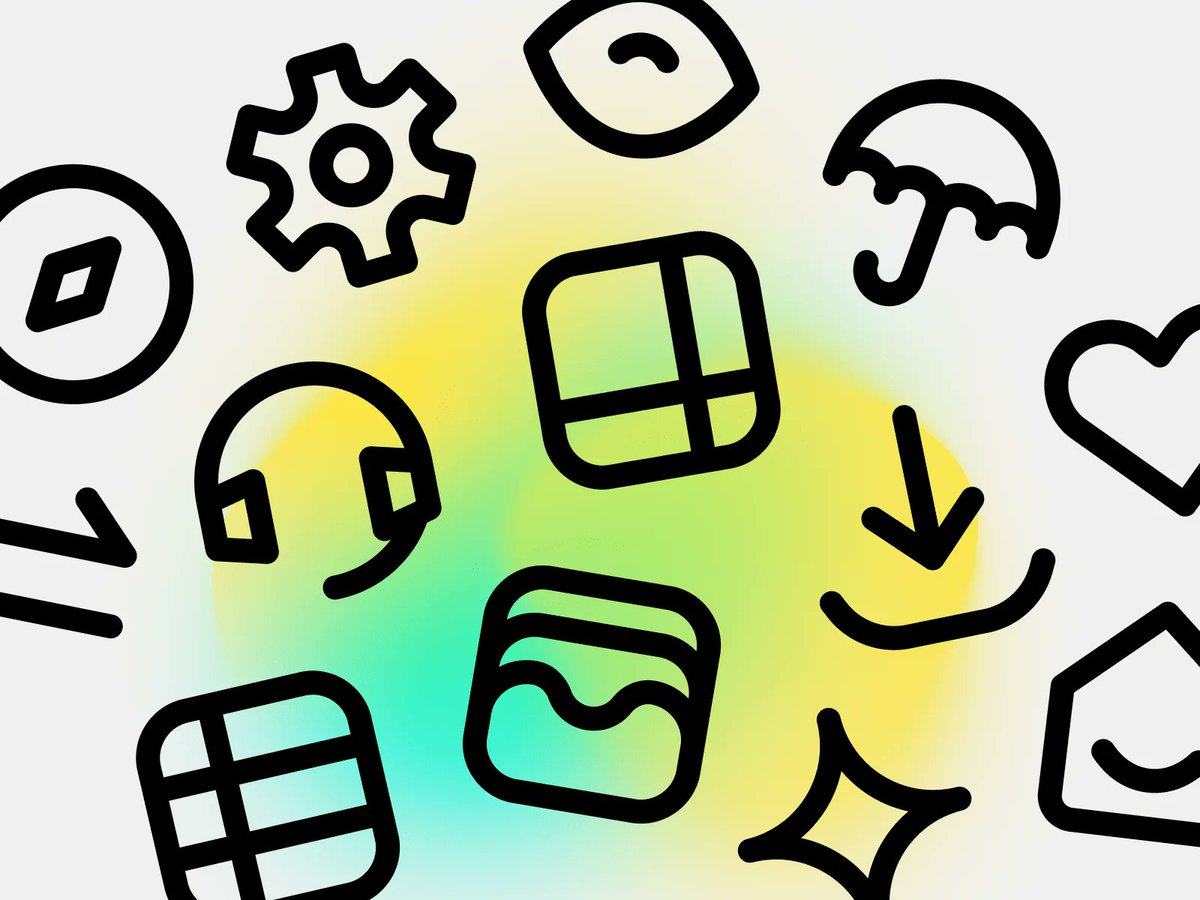 Craftwork on Twitter: "Introducing UI Basic 2.0 — a collection of customizable stroke-based ...