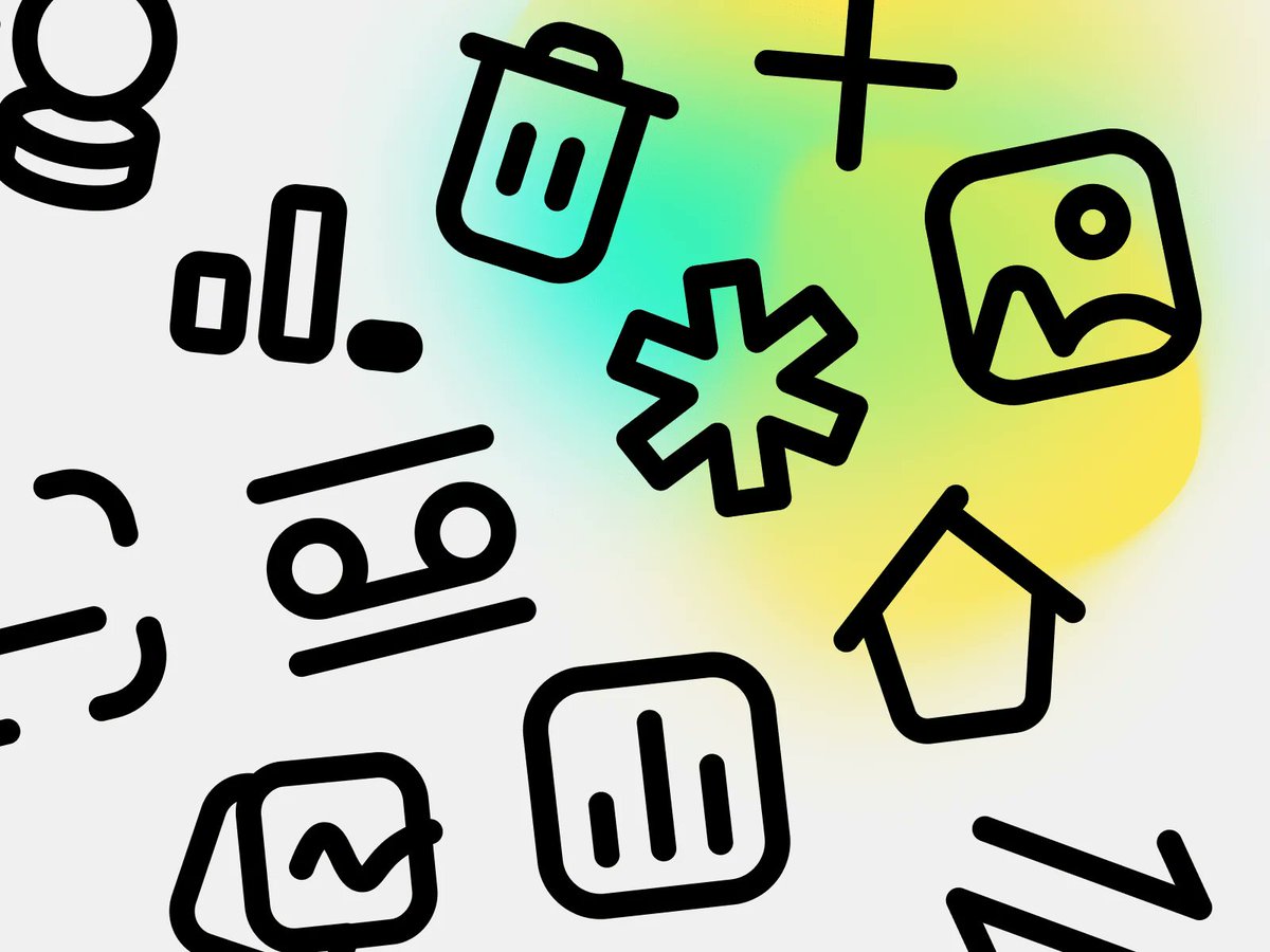 Craftwork on Twitter: "Introducing UI Basic 2.0 — a collection of customizable stroke-based ...