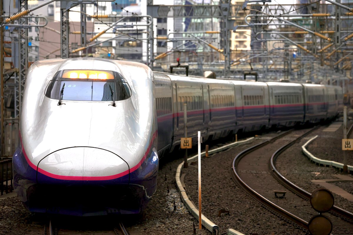 Series E446-26 on Twitter: "さようなら...E2系J63編成 J58.59と同じ東急製特徴の顔形状をもつ編成が旅たったみたいですね... このJ63編成は、ほかの ...