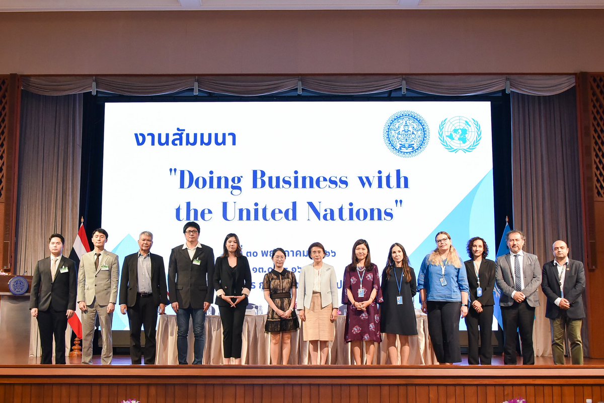 กระทรวงการต่างประเทศ | MFA of Thailand on Twitter: "MFA & @UNESCAP co-hosted seminar on “Doing ...