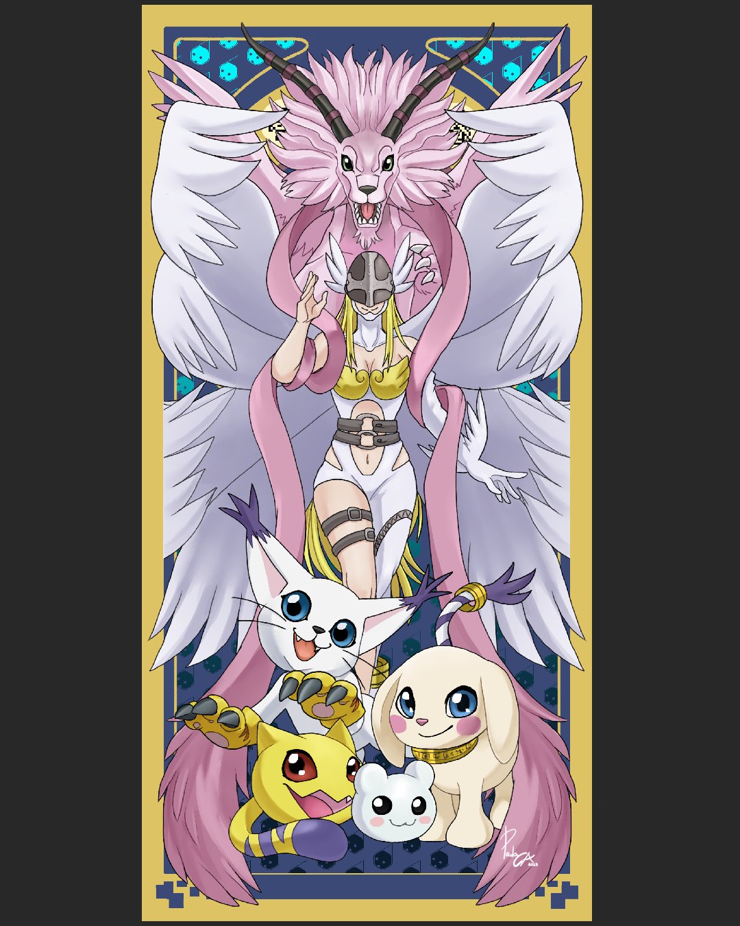 Digimon Gatomon Card