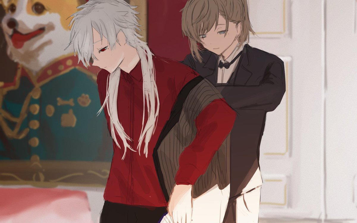 魁莉。💸𓂃𓈒𓂂🌈 on Twitter: "RT @nnnagikiho: 貴族と召使い #KuzuArt #かな絵"