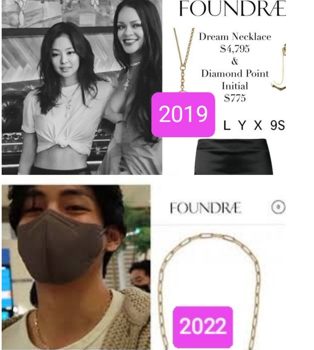 dyanne's manager 🎀 on Twitter: "damn is this why he is not a celine gba cuz he keeps wearing ...