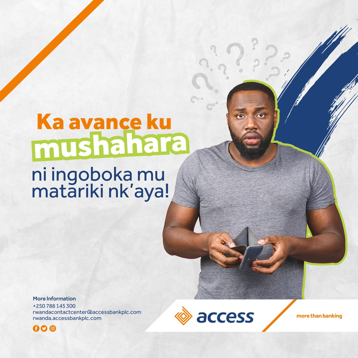 Access Bank (Rwanda) PLC on Twitter: "Inguzanyo ku mushahara benshi twita “Avance sur salaire ...