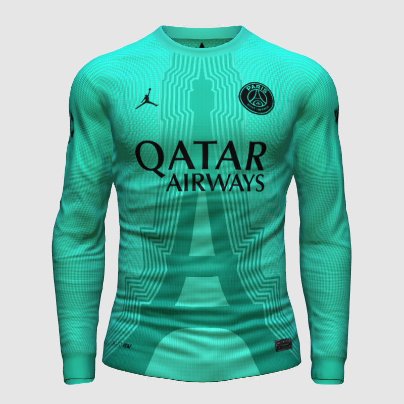FIFA Kit Creator on Twitter: "4️⃣ PSG GK "Eiffel" (Marciozhugo) 5️⃣ AC Milan Concept Home ...