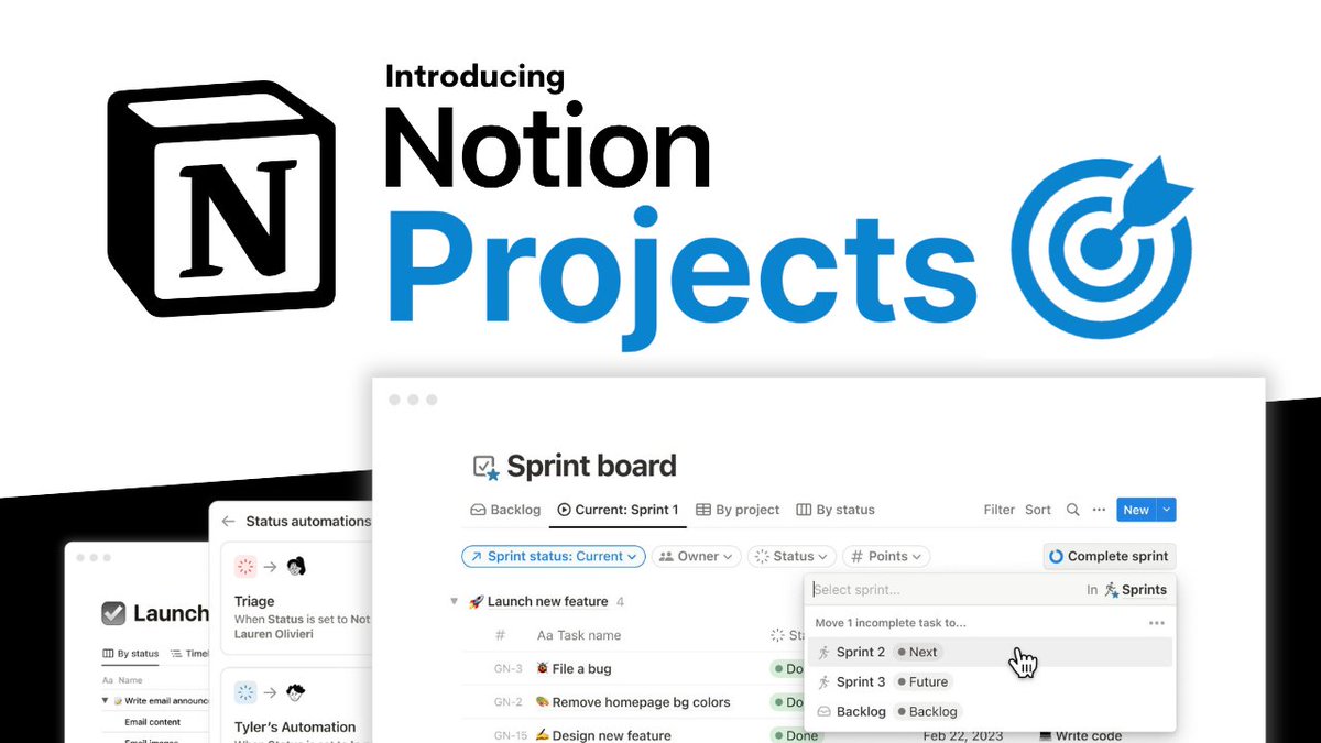Francesco D'Alessio on Twitter: "👋🏼 Introducing Notion Projects. A better way to manage your ...