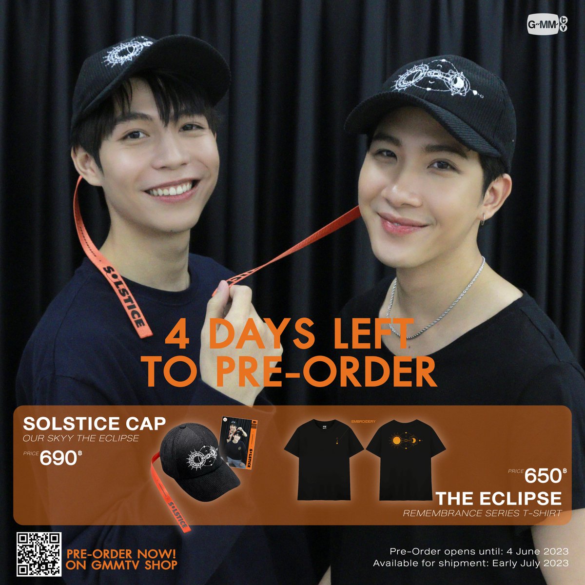Forkhaotungg on Twitter: "RT @GmmtvShop: 4 วันสุดท้ายแล้วนะทุกคน พรีออเดอร์ SOLSTICE CAP | OUR ...